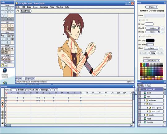 Smith Micro Anime Studio Pro v5.5 portable ~ Art Is The Best