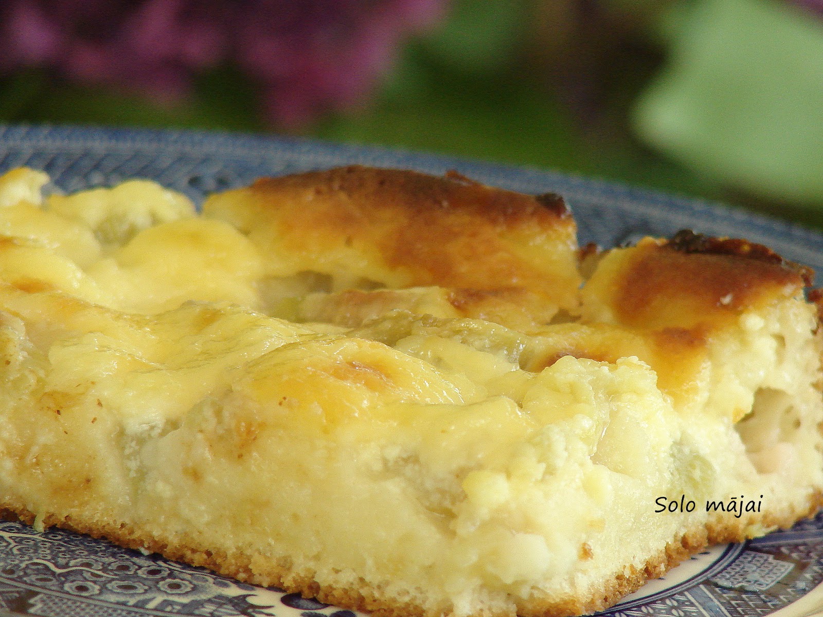 Solo mājai: Rabarberu pīrāgs