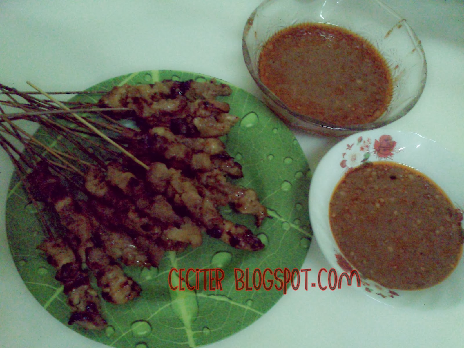 Resepi Satay Ayam dan Kuah Kacang | CeCiTeR