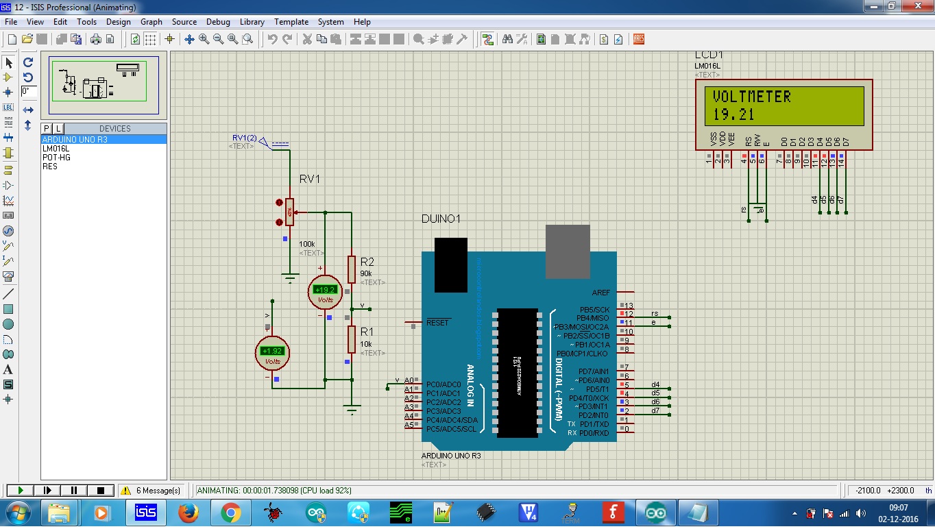 Fun with electronics and sensors: Arduino based DC Voltmeter (0-50 volts)