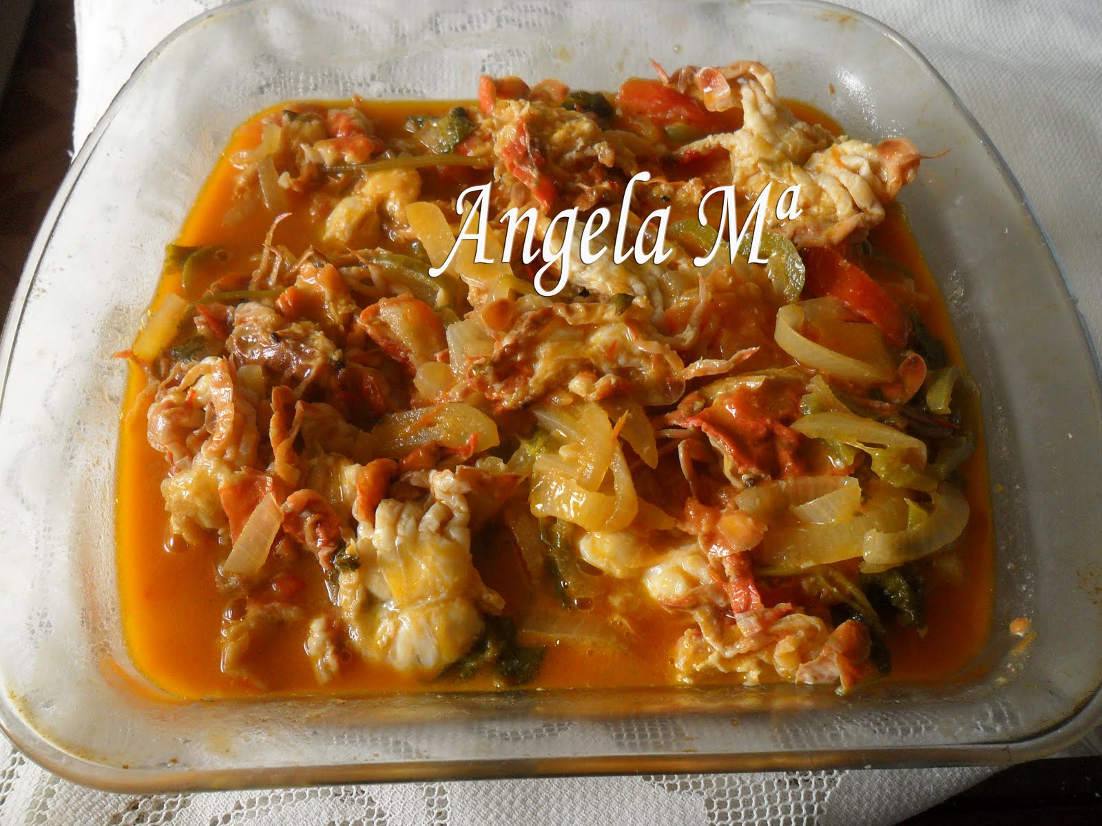 MEU CANTINHO CULINÁRIO: Moqueca de siri mole