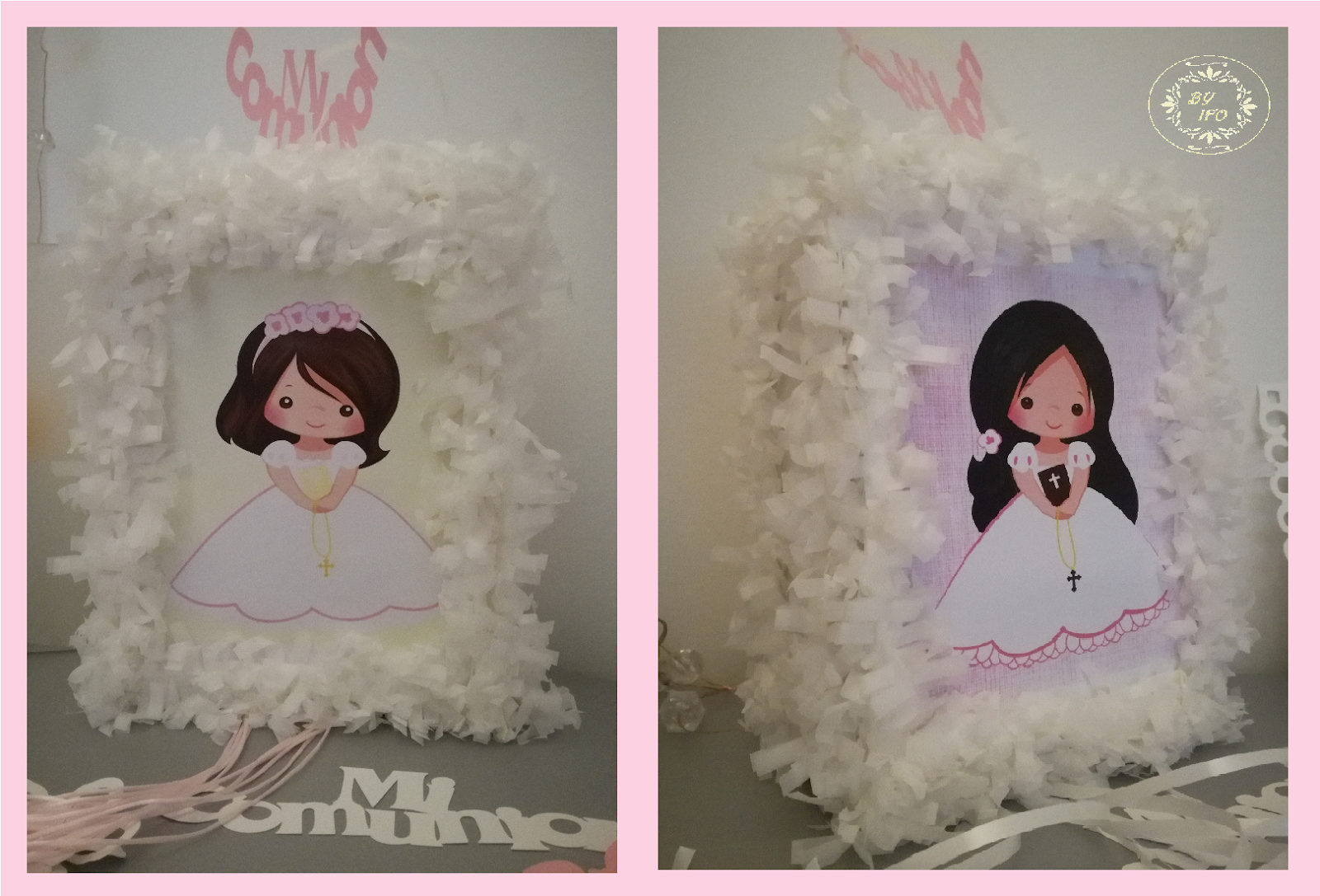 Piñatas Primera Comuniòn Niña