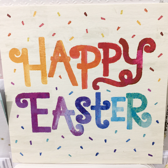 print & pattern: EASTER 2019 - the card factory