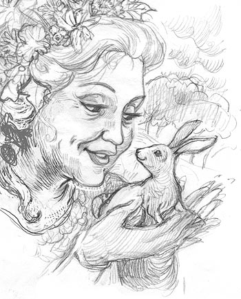 Busy Drawing Illustration Blog: Illustration Friday: "Whisper" (With ...