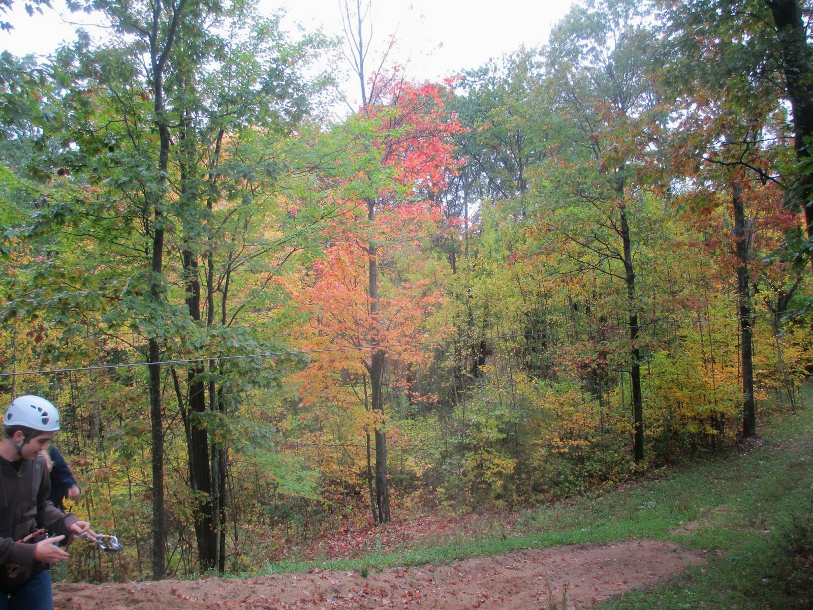 Ziplining Across the USA: Saturday October 5 Snow Snake Resort Zipline