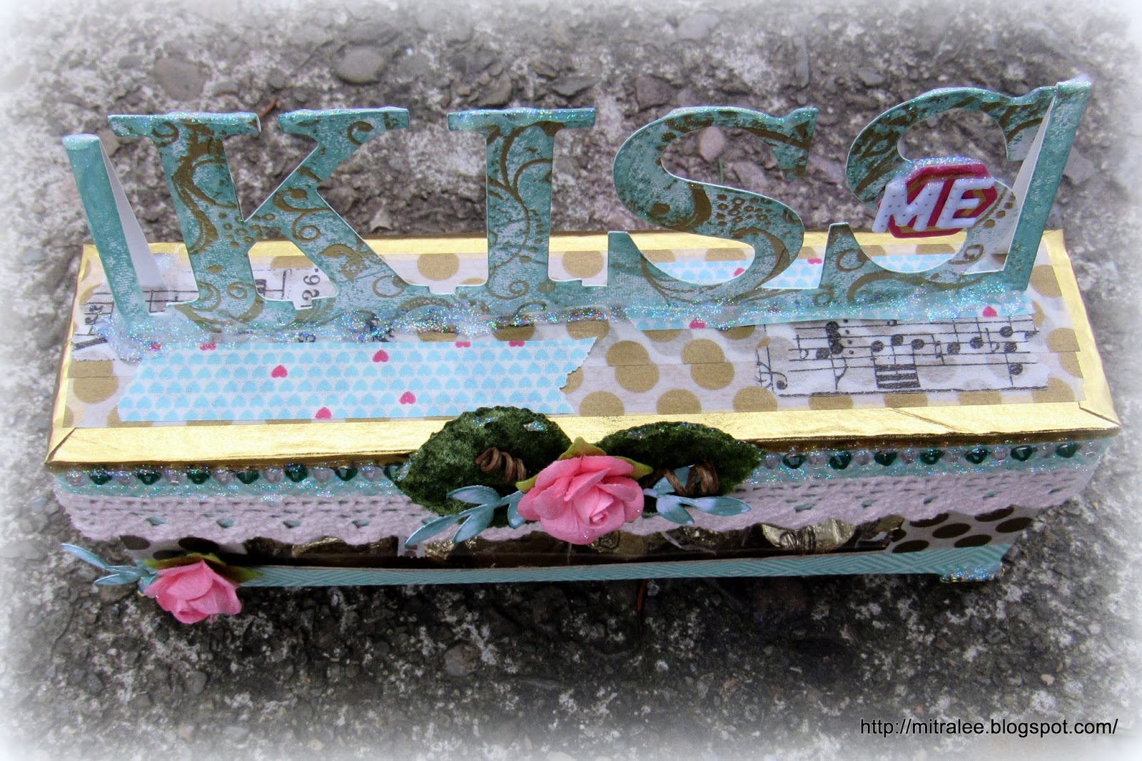Mitralee: Kiss Me Box for THE CUTTING CAFE