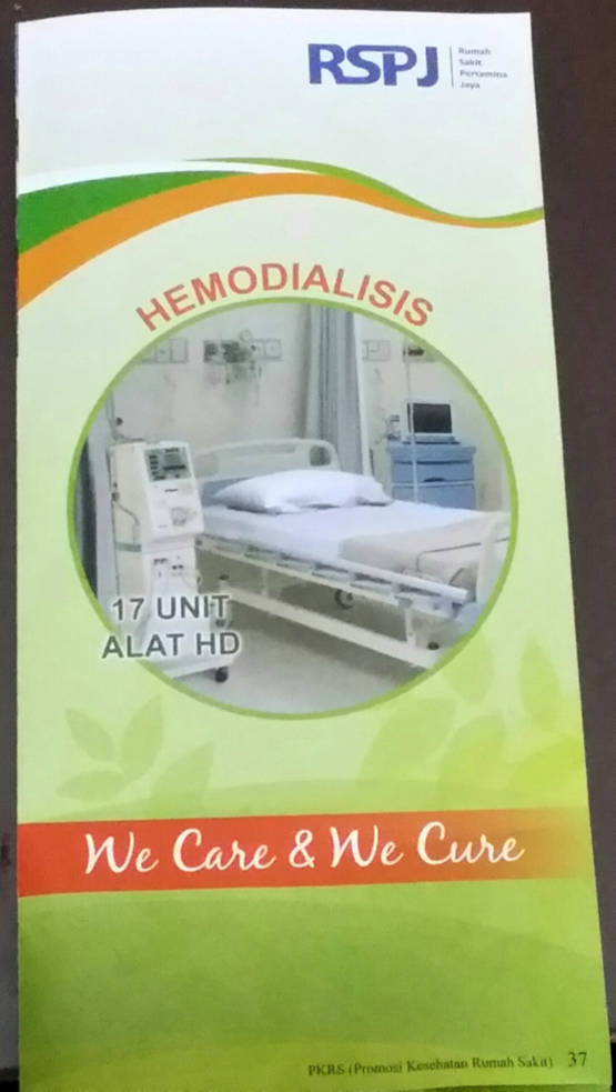 Informasi tentang Hemodialisis dan Paketnya di RSPJ