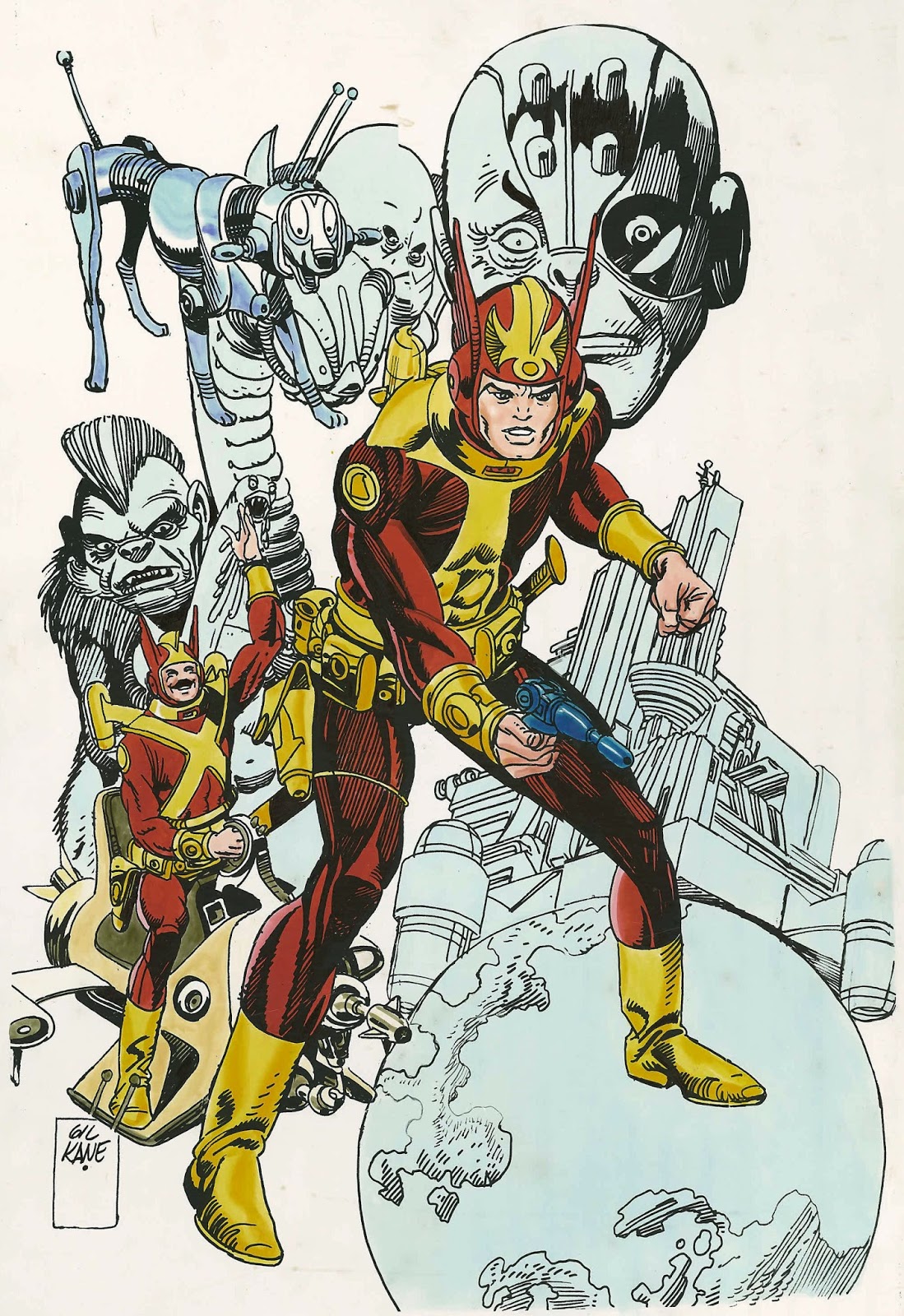 Cap'n's Comics: Star Hawks by Gil Kane