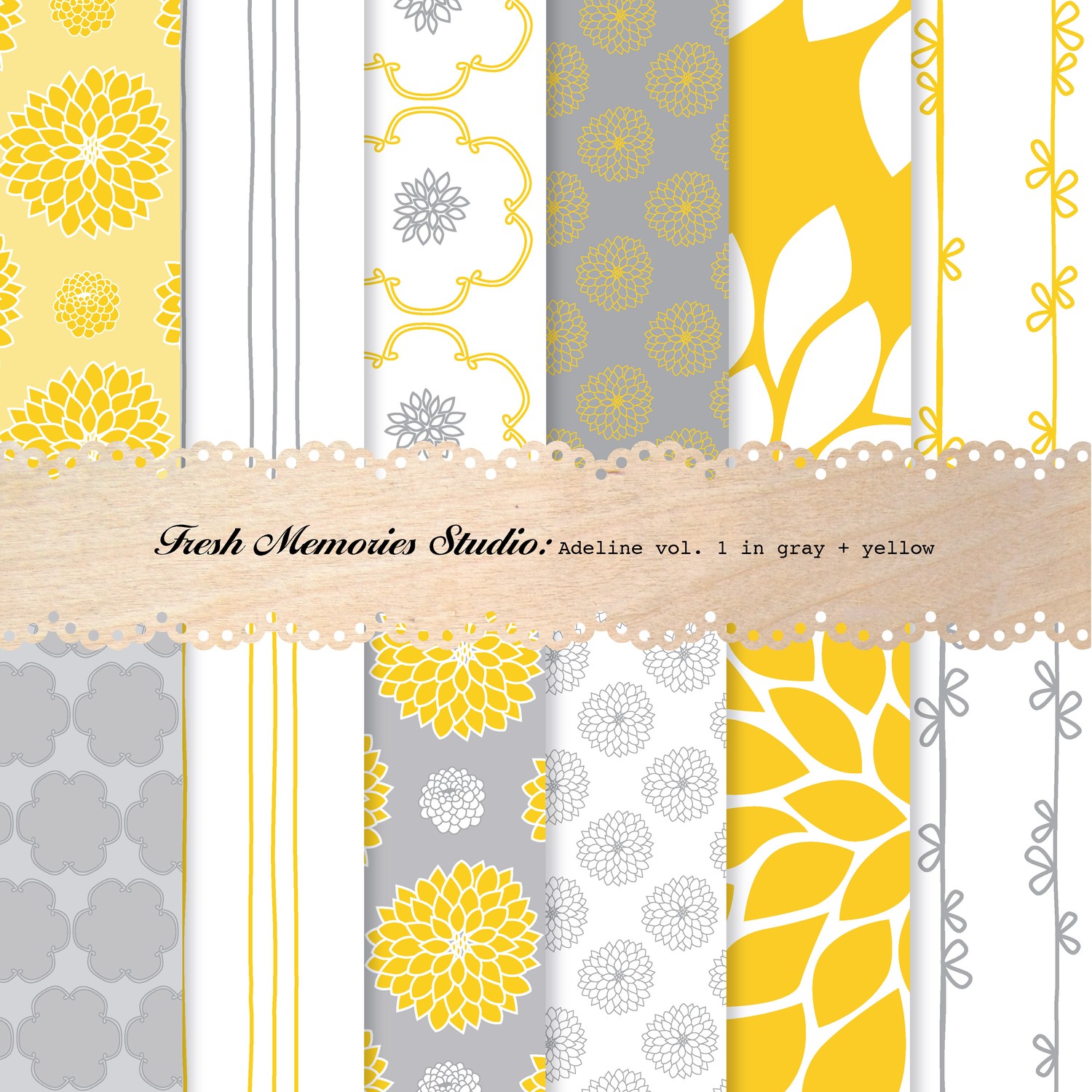 Color Obsession: gray & yellow