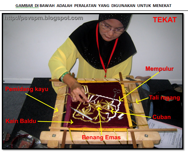 Kraf Tradisional - Tekat | Cikgu Sharifah
