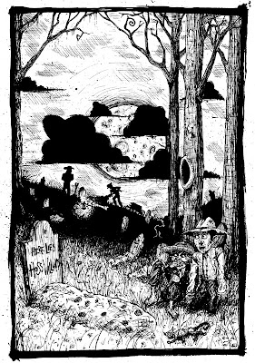 David Procter Illustrator: The Adventures of Tom Sawyer - Tom and Huck ...