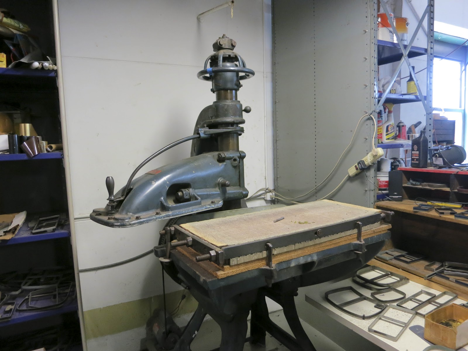 Bill Odbert - The Leather Craftsman: My Leather Studio