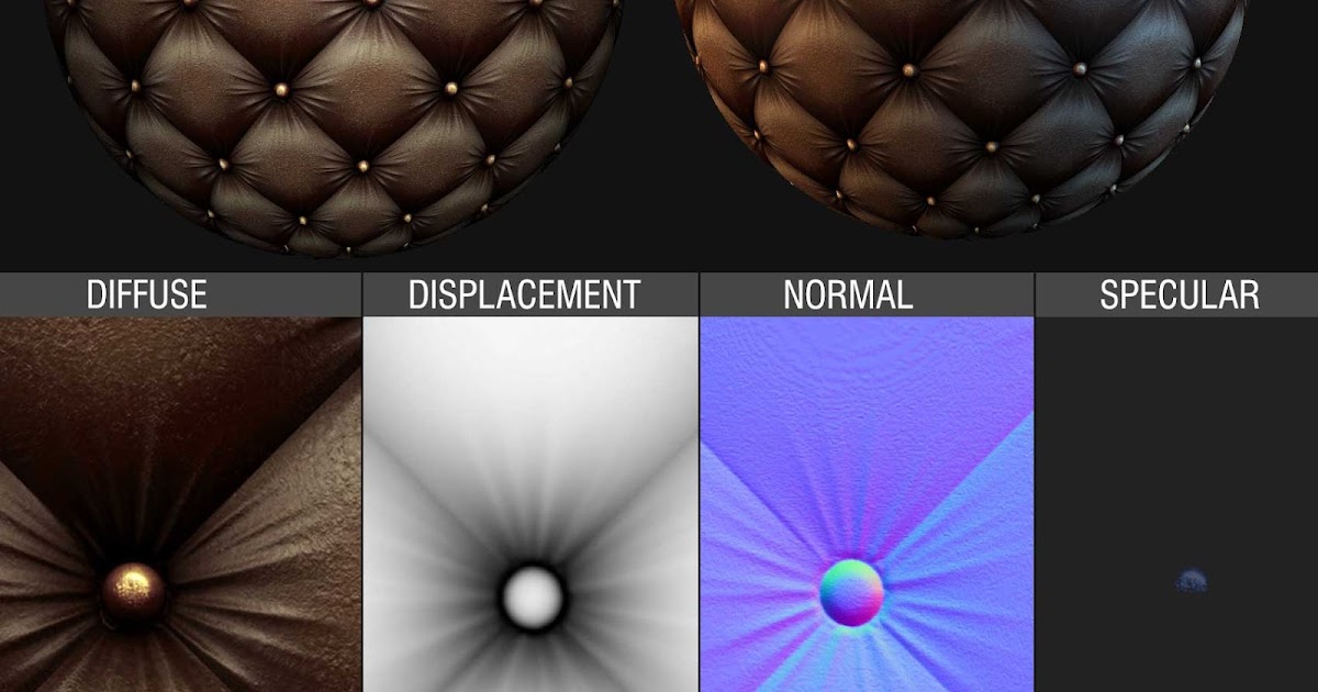 New Chesterfield Leather Texture Seamless - Great Architecture