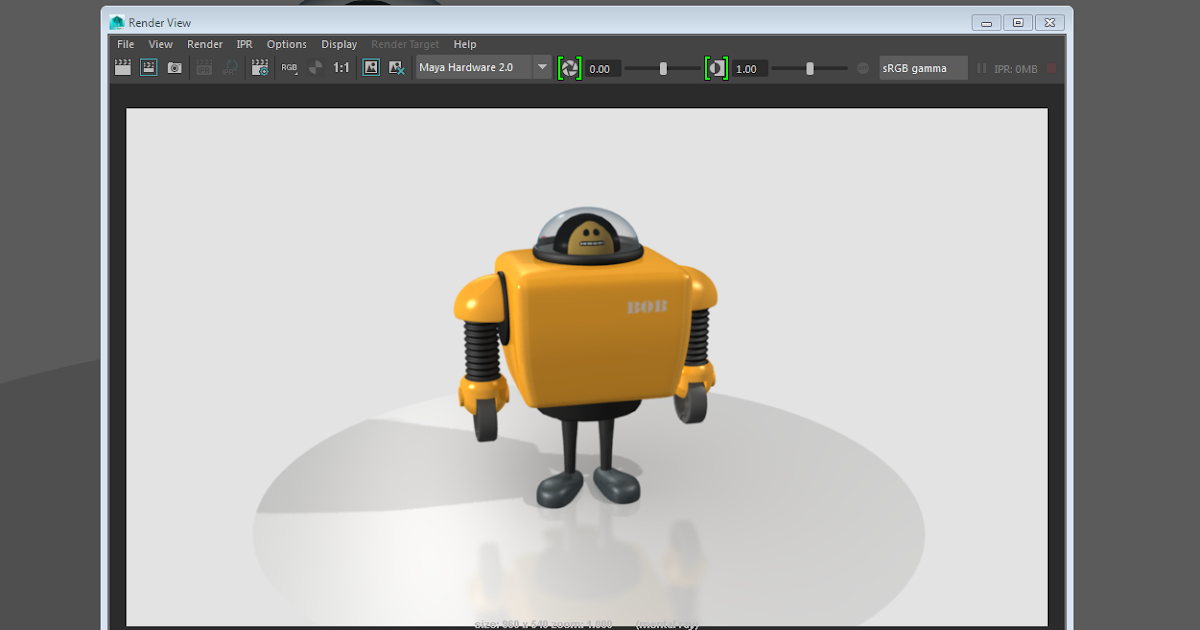 3dmod: Different Renders (chapter 8)