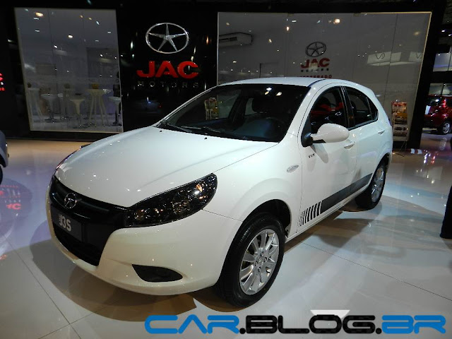 Jac Motors: J3 S Flex no Salão do Automóvel de São Paulo