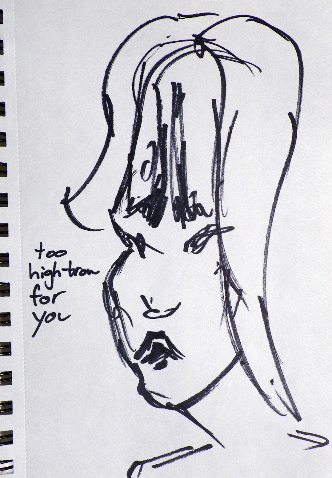 Ben Fox Illustration: Silly Sharpie Sketchbook Faces