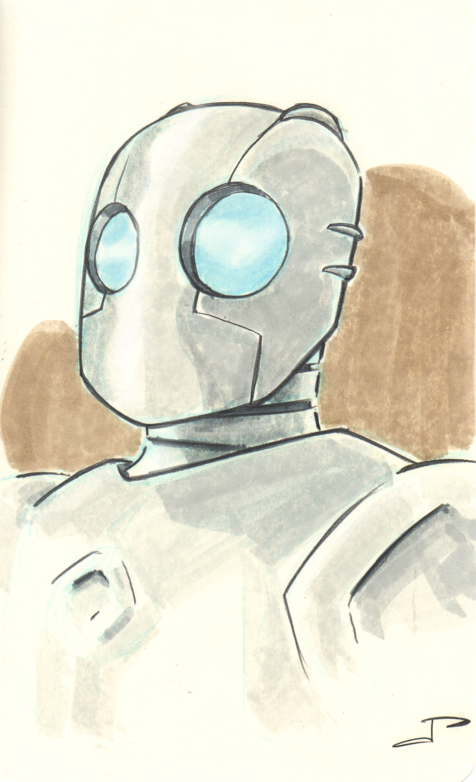 Juan Pedro Quilon Sketchbook: "Atomic Robo".