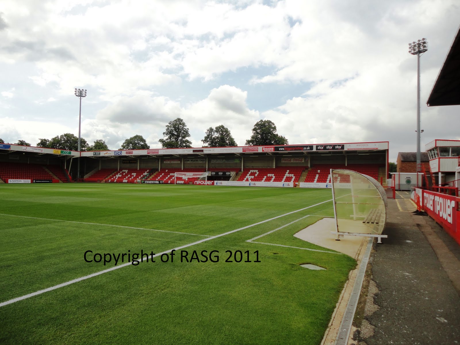 Cheltenham Town and Gloucester City: Whaddon Road