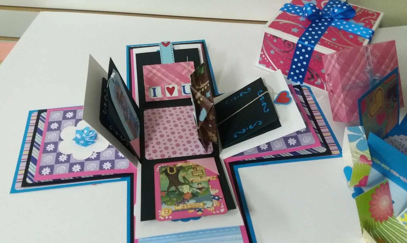 lindas manualidades: Caja explosiva