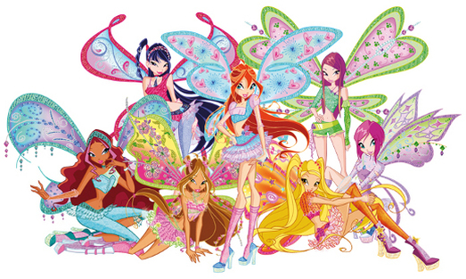clube das winx blog: as transformações das winx