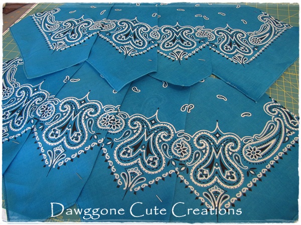 Dawggone Cute Creations: ~Tutorial - A Child's Bandana Skirt
