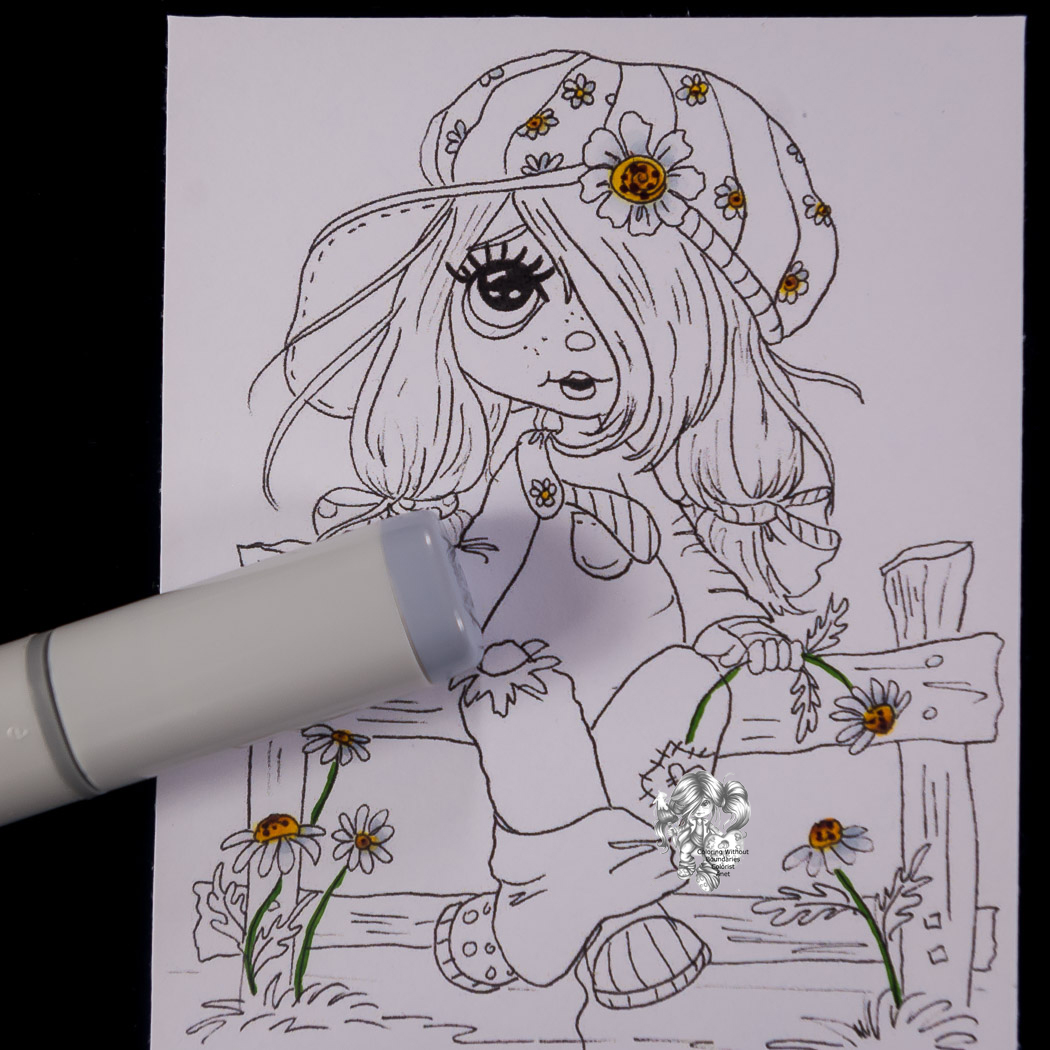 ANET'S Creations: Rory's Daisy Love - Heather's Valentine's Coloring ...