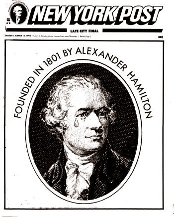 OLD NEW YORK: The New York Post