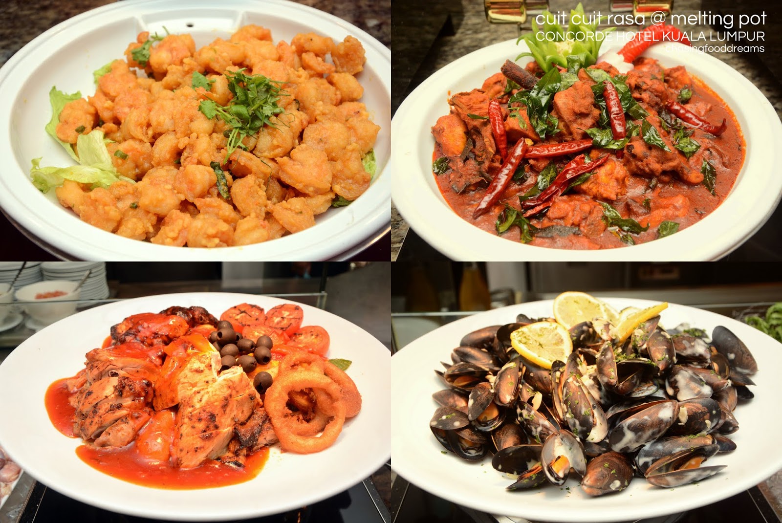 CHASING FOOD DREAMS: Buka Puasa Buffet @ Melting Pot Café, Concorde ...