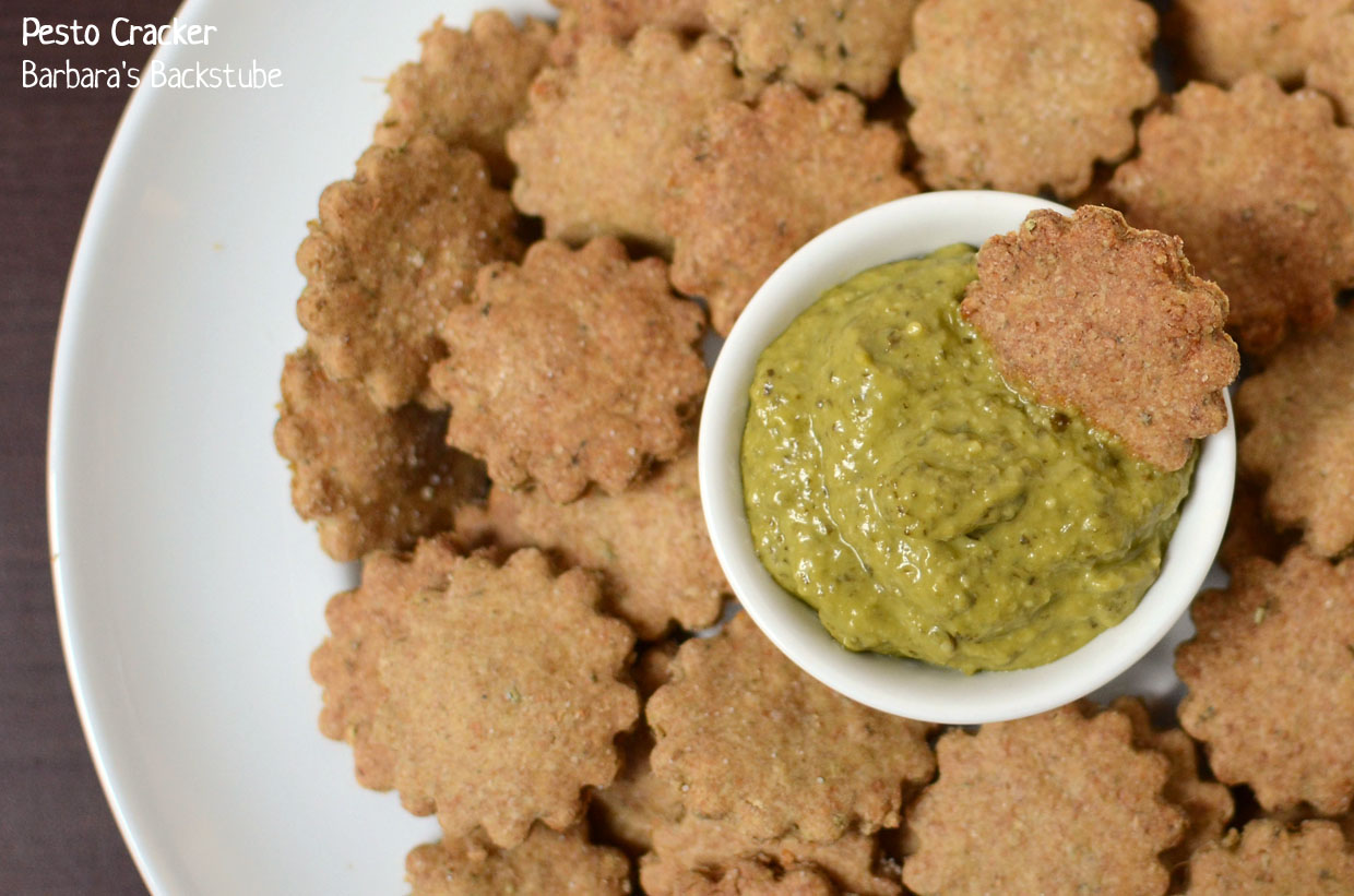 Barbara's Backstube: Pesto Cracker