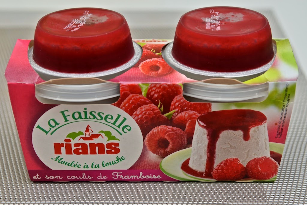 La Faisselle et son coulis de Framboises par Rians (2x100g)