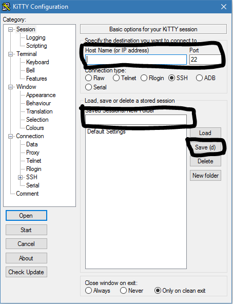 Maison, Informatique et Cie: Se connecter en SSH avec putty