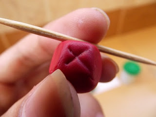 C is for CRAFT!: Homemade Air-dry clay recipe, and apple charm tutorial