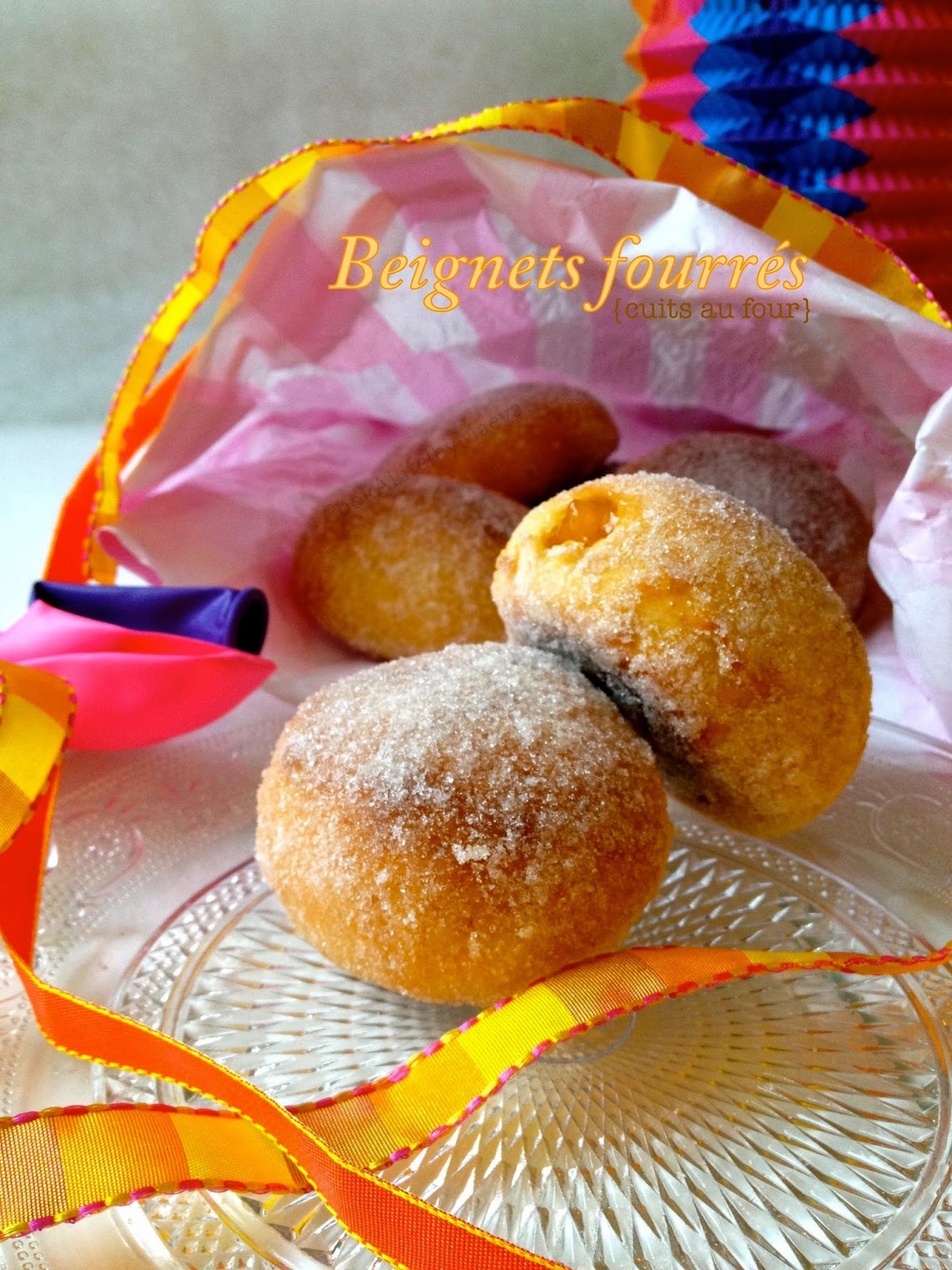 Cook A Life! by Maeva: Beignets fourrés {cuits au four}
