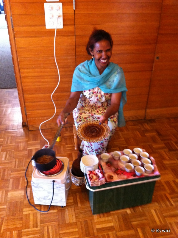 willisauer café international: Eine eritreische Kaffeezeremonie