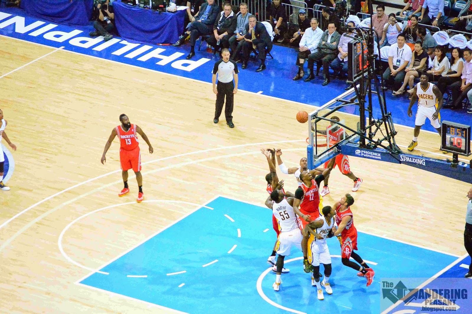 The Wandering Peasant: MOA Arena: Host of The First NBA Game in the ...