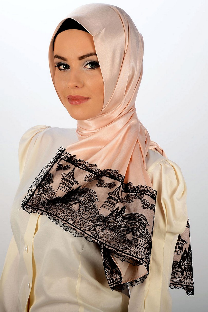 Scarf Styles | Arabic Scarf 2013-2014 | Caftan Cover Up