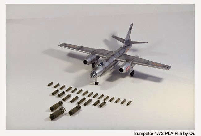 AIRPLANE SCALE MODELKIT: Ilyushin Il-28 Beagle