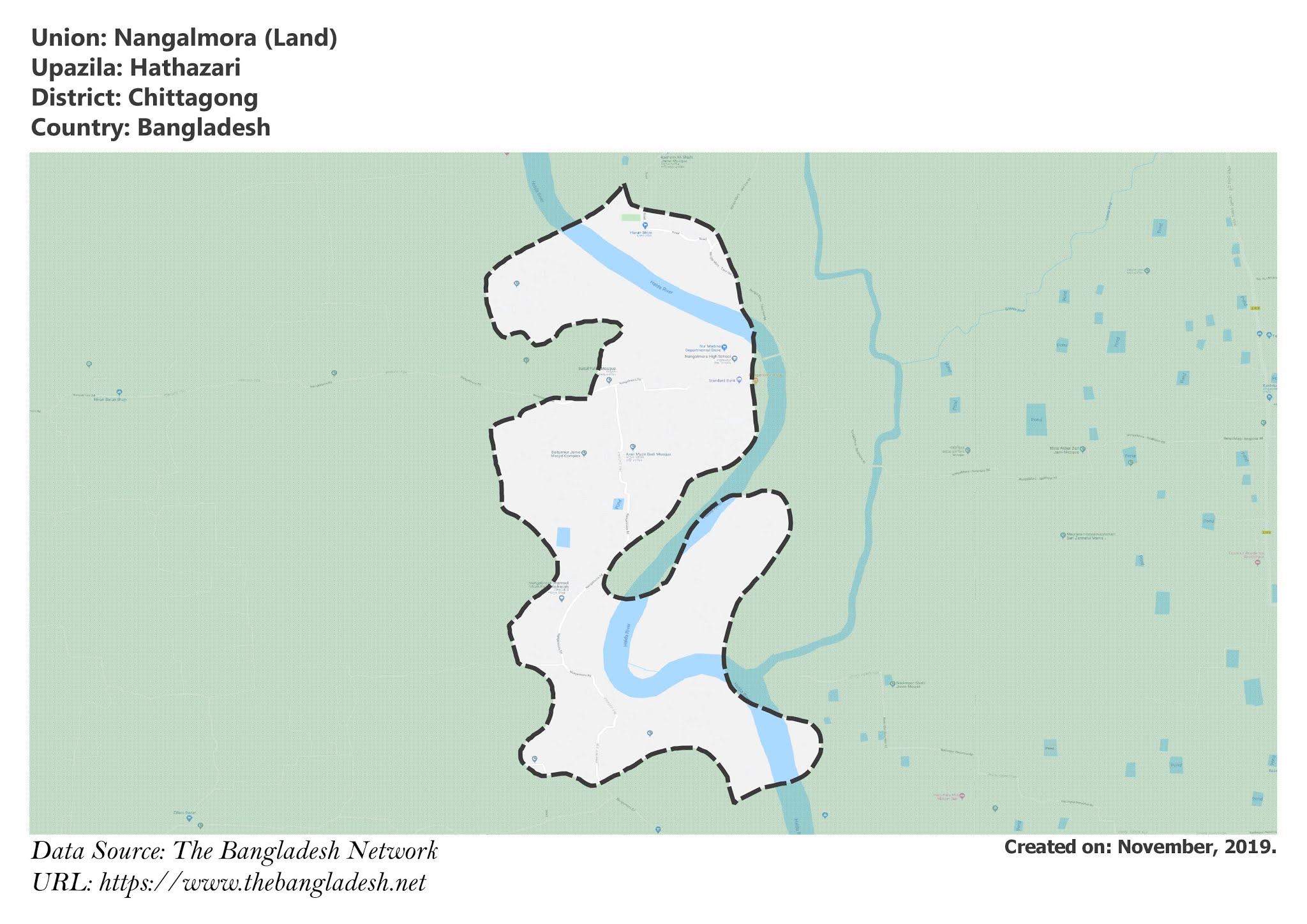 Nangalmora Union, Chittagong