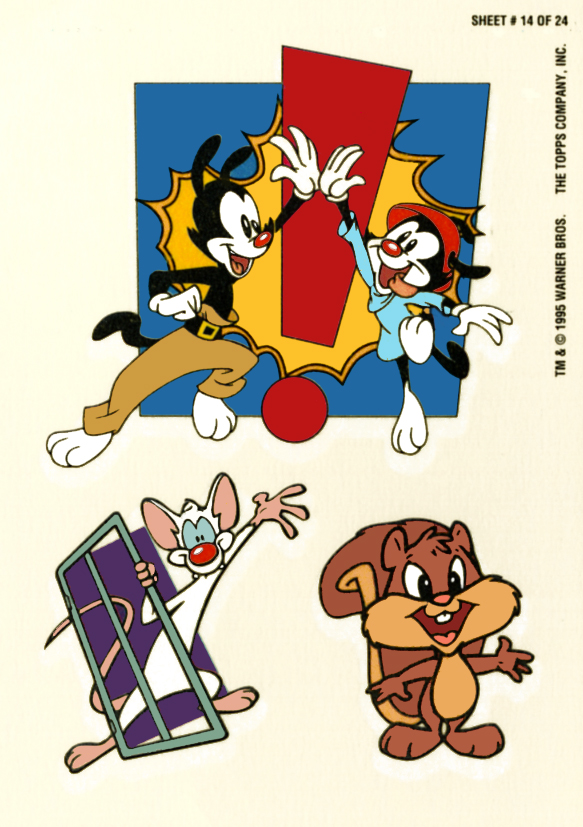 Cartoonatics: Animaniacs Temporary Tattoos #2