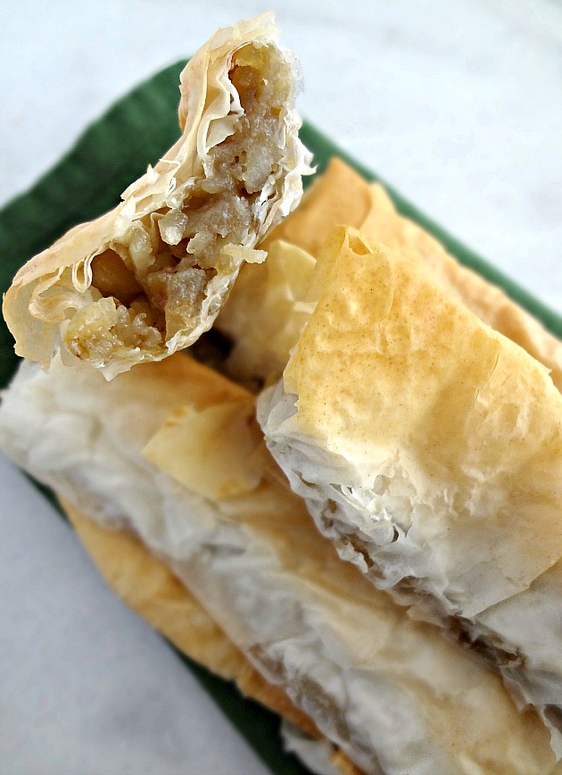 The Cooking Actress: Phyllo Potato Pastries