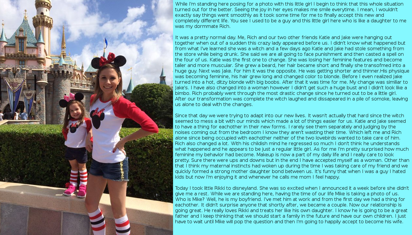 Marti's tg captions: Becoming a mom