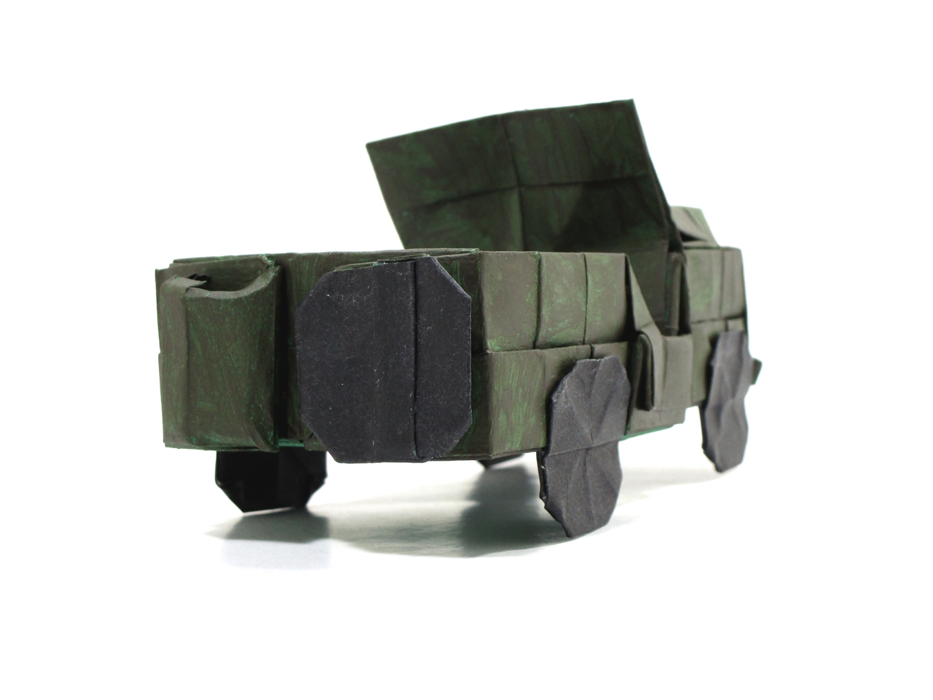 Mariano-Mi mundo el Origami: Jeep Willys M38A1