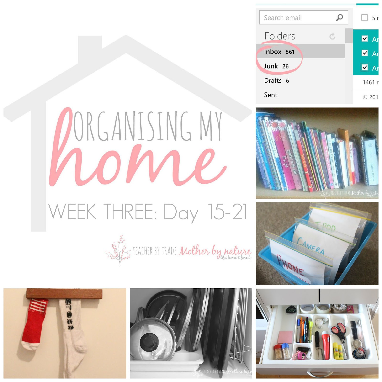 Organising My Home: The #31Days2GetOrganized Challenge - Teacher by ...