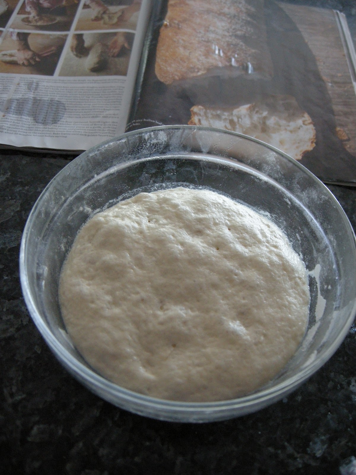 Kitchens Are Monkey Business: Rosie Makes Filone. It's Bread.