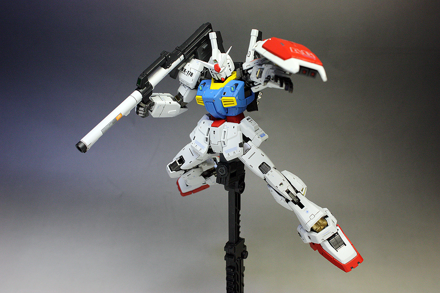 GUNDAM GUY: RG 1/144 Gundam Mk-II [AMURO RAY CUSTOM #4] - Painted Build ...