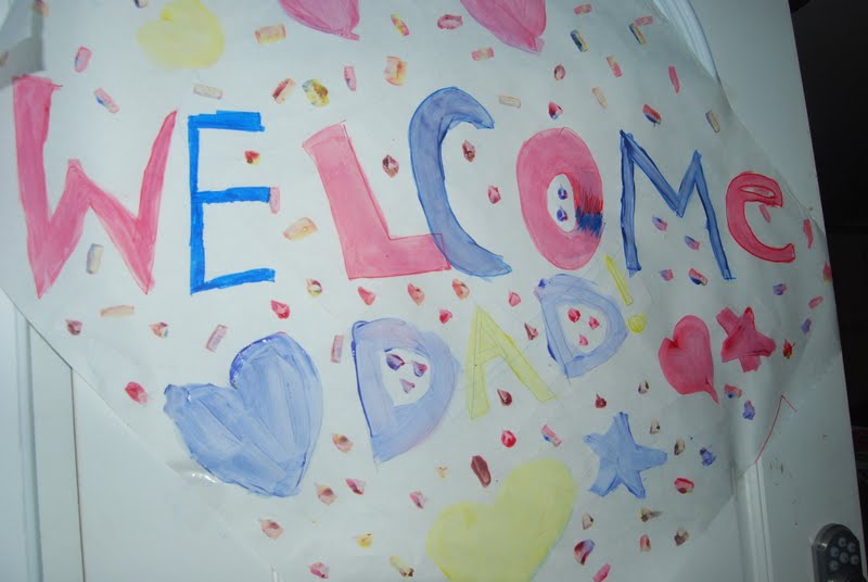 Homegrown and Heartgrown: Welcome Home, Dad!