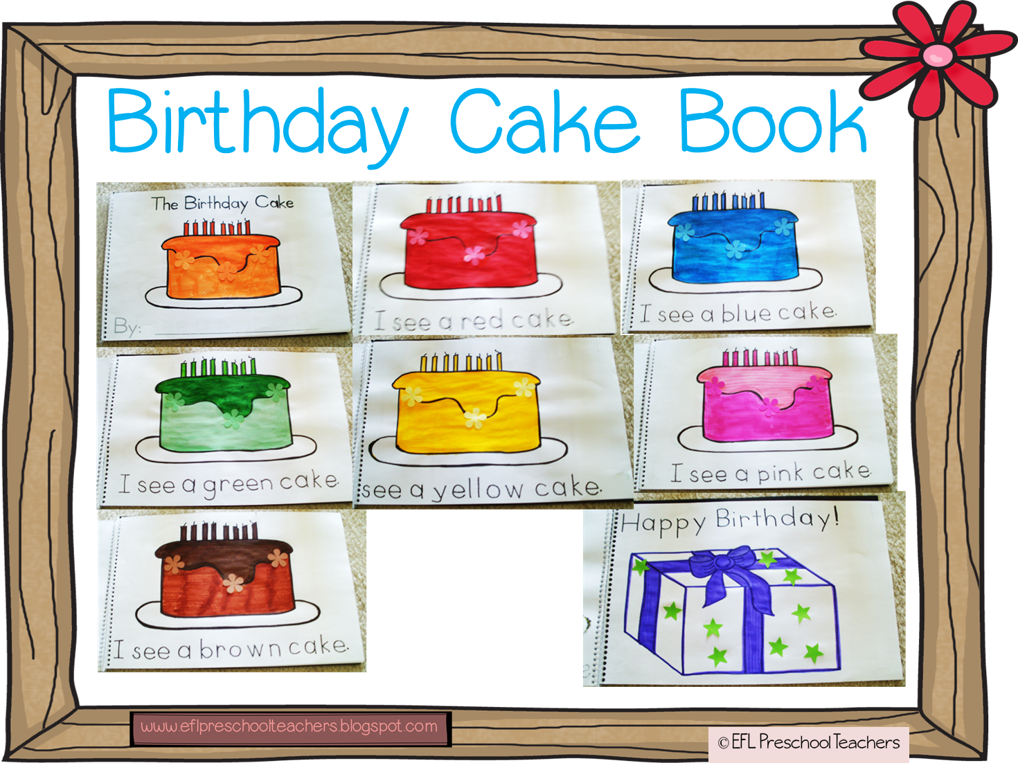 ESL/EFL Preschool Teachers: Birthday Theme Resources for ESL