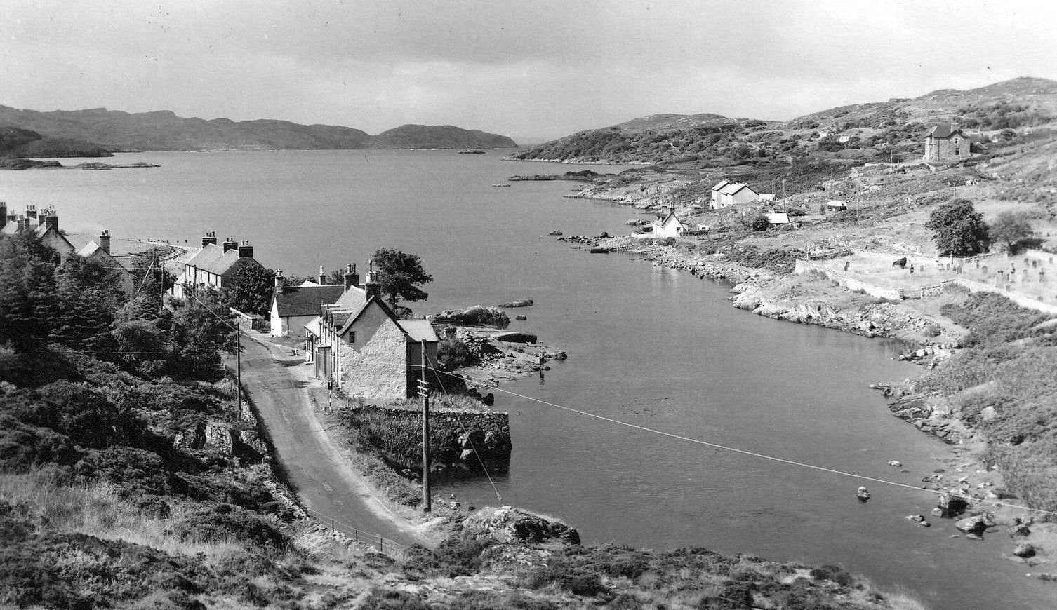 Tour Scotland: Old Photographs Lochinver Scotland