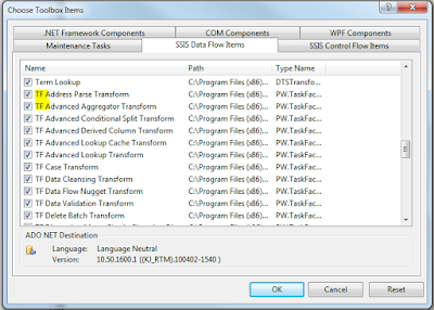 Web Snippets: Integrate task factory in BIDS
