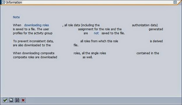 SAP Basis Tutorials: How to Download/Upload Roles from PFCG in SAP